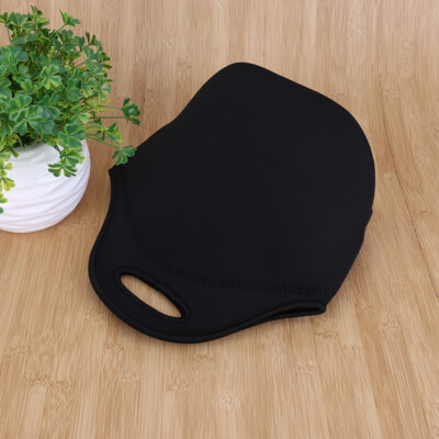 Neoprene Lunch Tote Bag Insulated Waterproof Lunch Box Container (Black ...