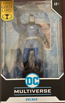 GOLD LABEL McFarlane DC Multiverse OWLMAN Forever Evil Figure | eBay