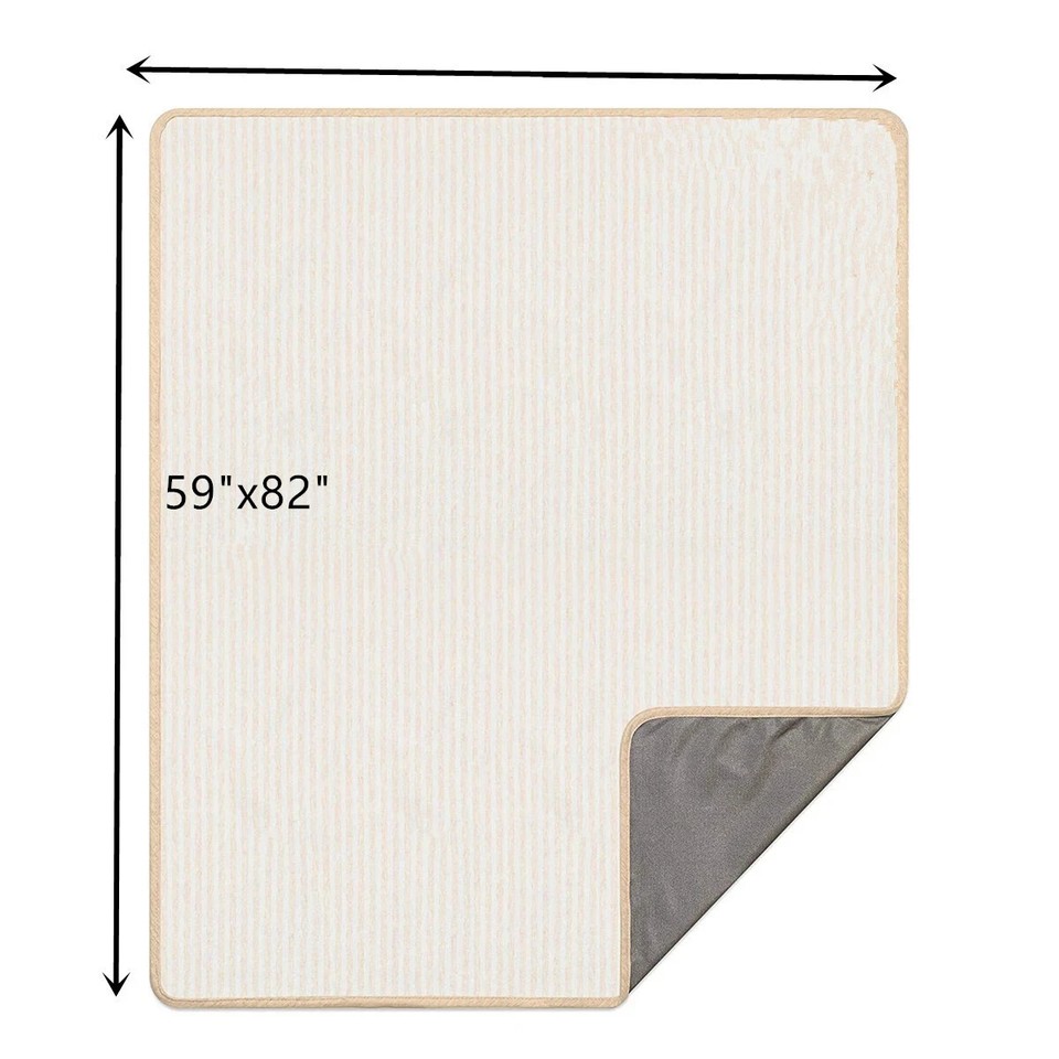 EMF Radiation Protection Bed Blanket - Faraday Blanket, Organic Cotton ...