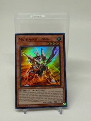 Yugioh Mathmech Sigma Ultra Rare BLMR | eBay