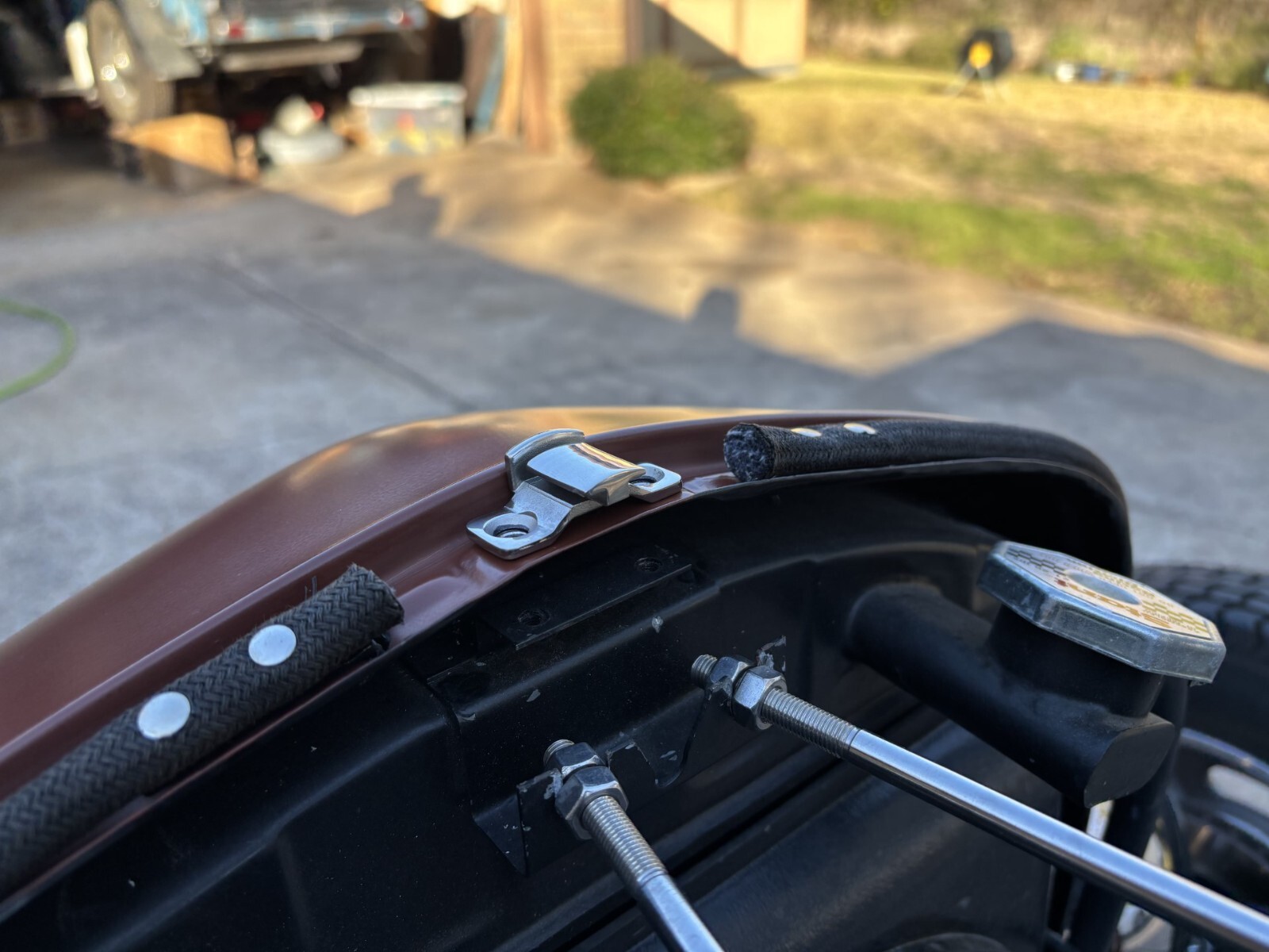 1932 -1935 FORD FRONT HOOD HINGE BRACKET ALSO 1933-1936 REAR HOOD HINGE ...