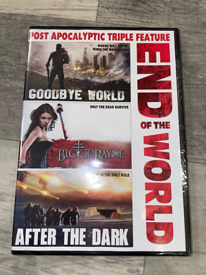 DVD Goodbye World Bloodrayne After the dark BRAND NEW Triple Feature ...