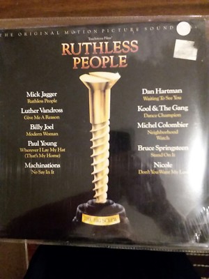 Ruthless People Original Soundtrack 10 track 1986 LP Record sealed Mick ...