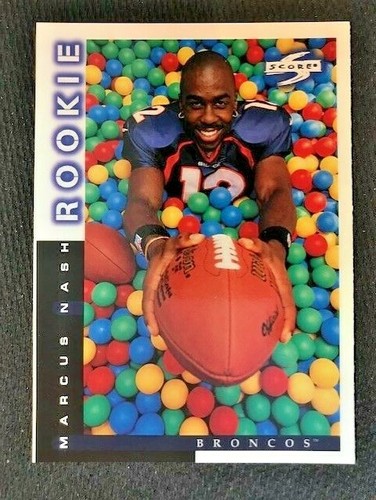 NFL - 1998 Score Marcus Nash Rookie Card - Broncos | eBay