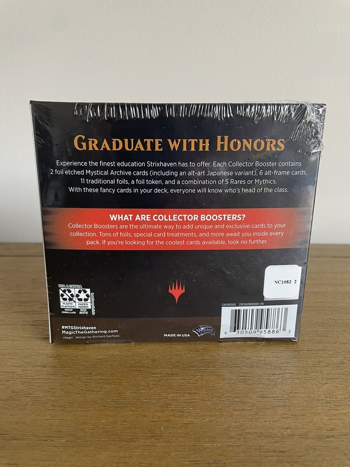 Wizards of the Coast Magic The Gathering Strixhaven Collector Booster ...