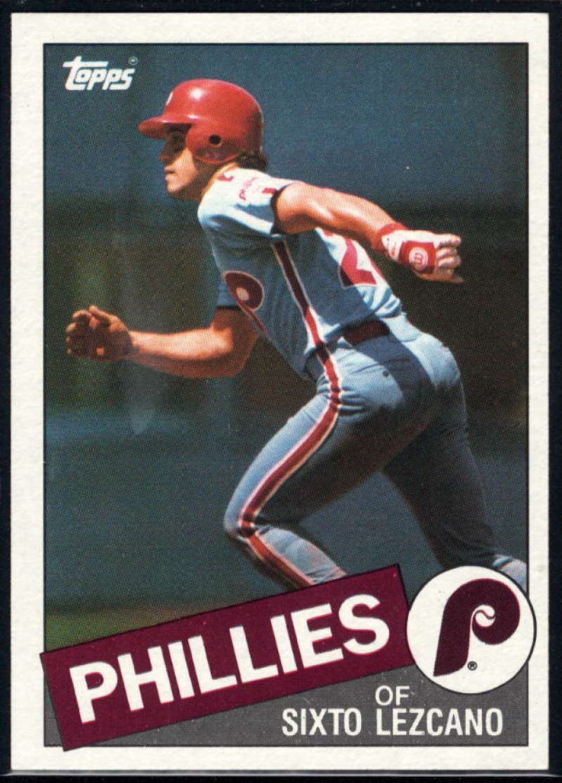 1985 Topps #556 Sixto Lezcano Phillies | eBay