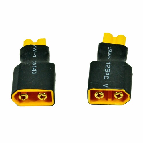 2X XT60 Male to XT30 Female Wireless Connector Adapter | eBay