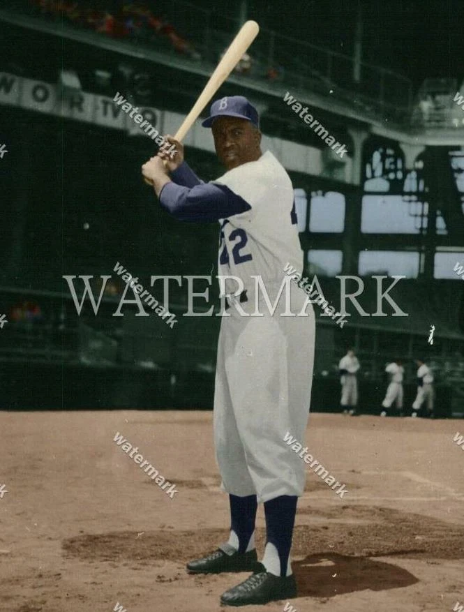 Jackie Robinson Batting Stance