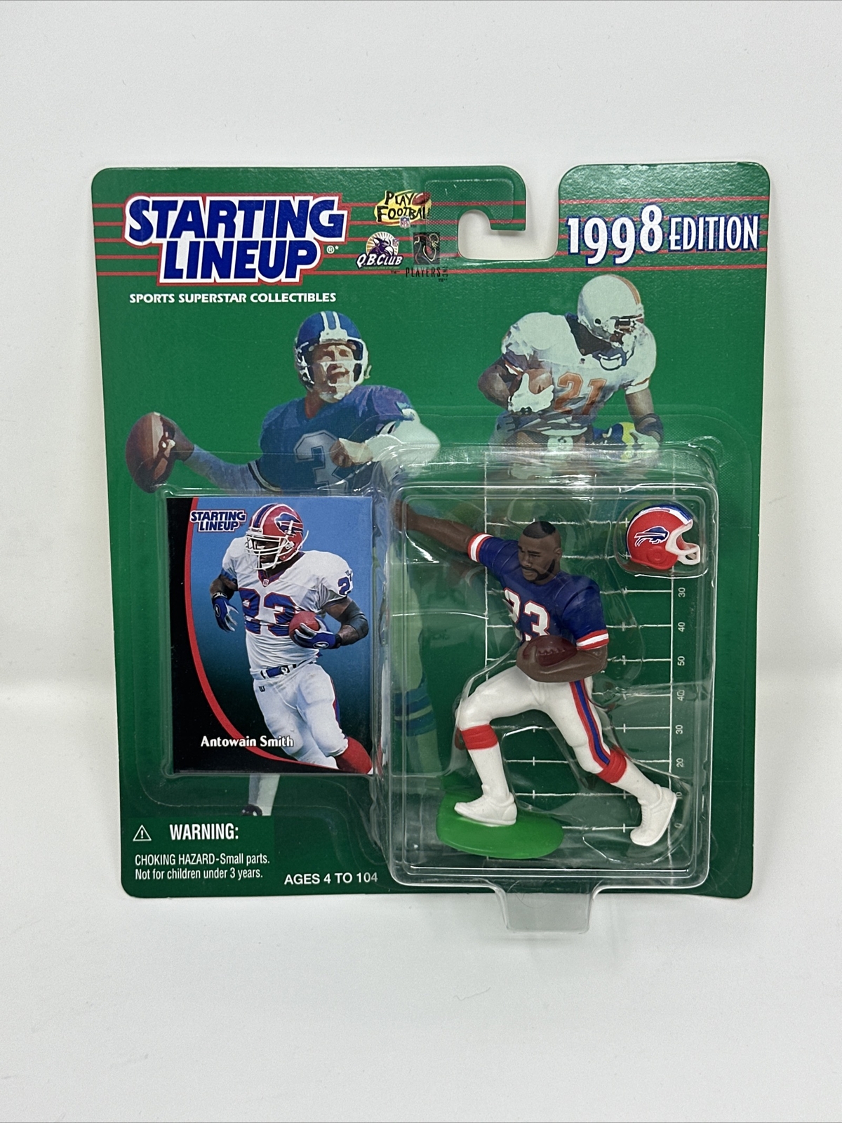 1998 Edition Starting Lineup Antowain Smith - NFL Action Figure ...