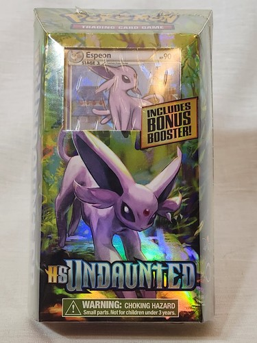 Pokémon HS Undaunted Daybreak Deck Box with booster - MIP | eBay