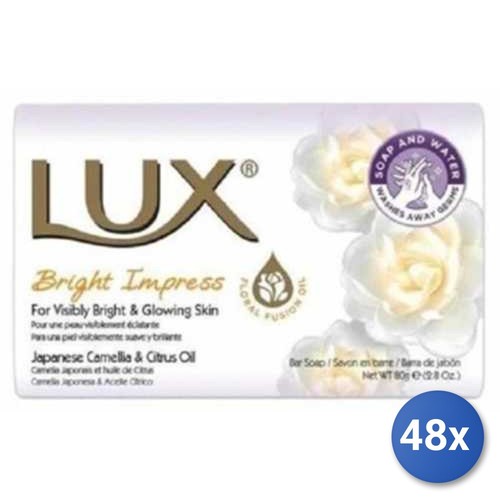48X Lot De Savons Lux Bright Impress 80 Gr 8886467064432 | eBay