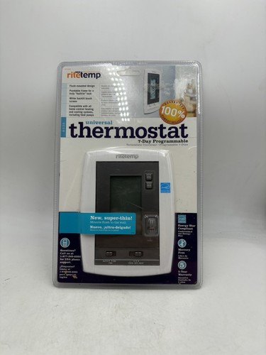 Rite Temp Universal Thermostat 7 Day Programmable Model #6036 New ...