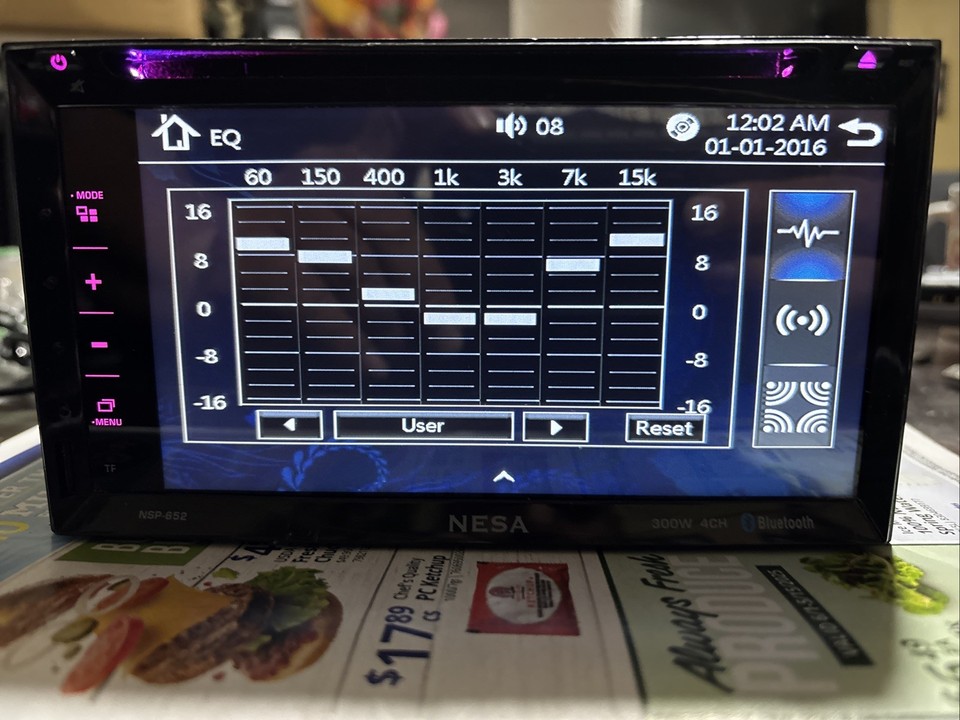 NESA NSP-652 DOUBLE DIN CAR STEREO | eBay