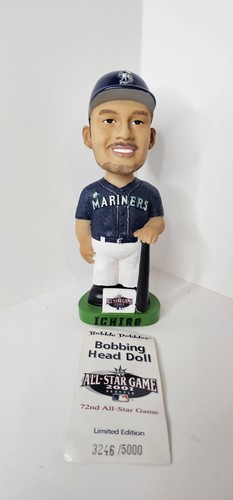 2001 All-Star Game ICHIRO SUZUKI Limited Edition Bobble Dobble ...