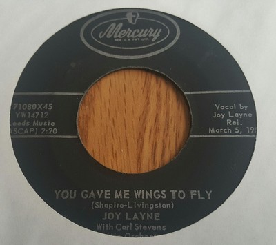 Joy Layne ‎– You Gave Me Wings To Fly / After School ~ (VG+) | eBay