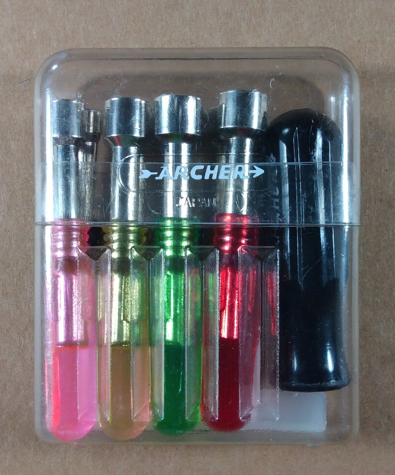 Archer Mini Nut Driver Set 1/8 - 3/8" 8 Drivers + Handle & Case | eBay