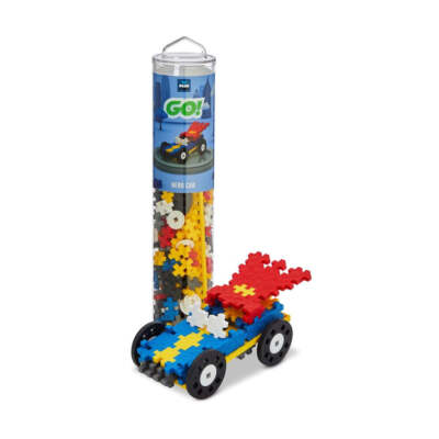 200pc Plus-Plus Color Cars Hero Tube Puzzle Imagination Kids 3D ...