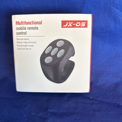 JX-05 Multifunctional Mobile Remote Control, Phone Scroller, Black ...
