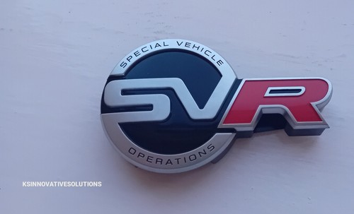 Range Rover Sport SVR Front Grill Badge Emblem (L494) (LR066553) New ...