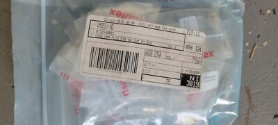 Molex QMA Plug, Male Pin 50Ohm In-Line Solder (P/N 0732540091), Qty 10 ...