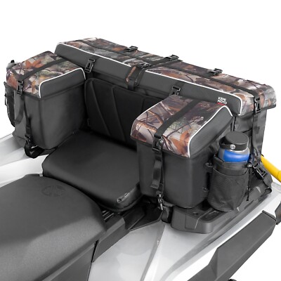 83L ATV Rear Rack Seat Bag Cargo Storage Bag w/Cushion Cooler Padded ...