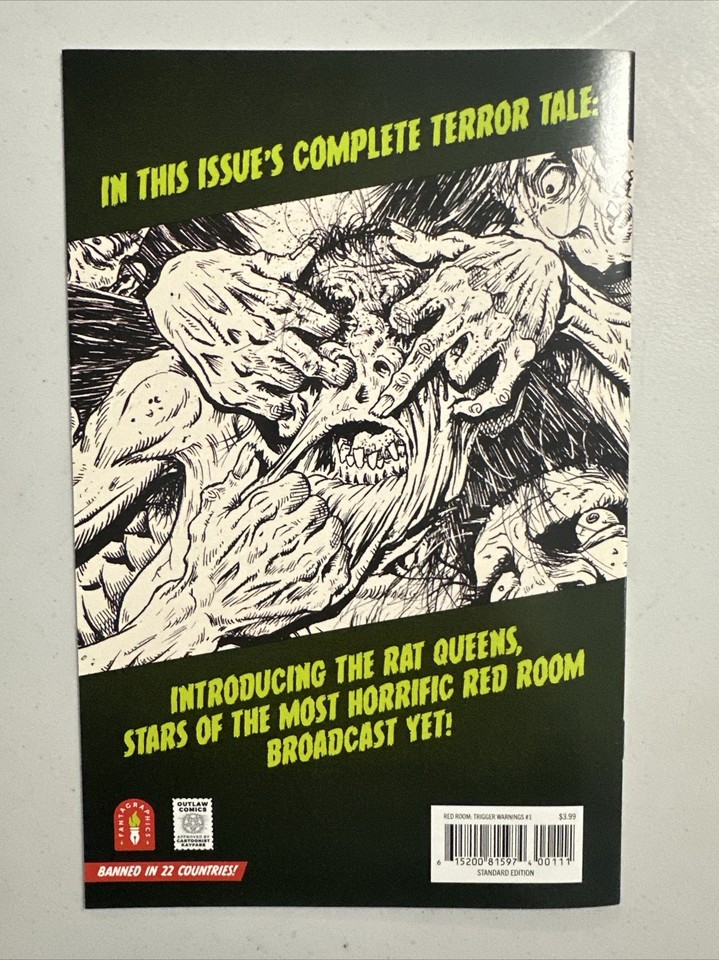 Red Room Trigger Warnings #1 Fantagraphics Comics HIGH GRADE COMBINE S ...