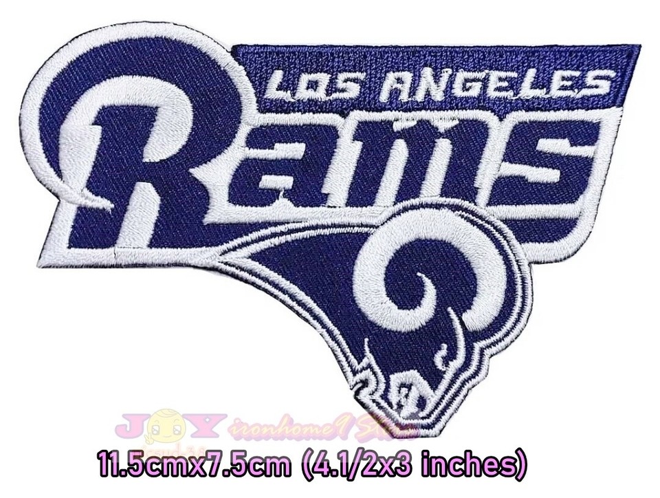 Los Angeles RAMS Patches Sewing on #Select Options From Thai 🛫To🛬USA🚚 ...