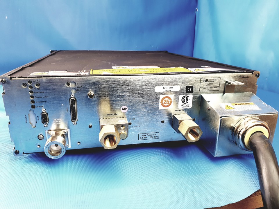 AE Advanced Energy Apex 10kW/13 P/N: 27-365190-00 RF Generator Inkl ...