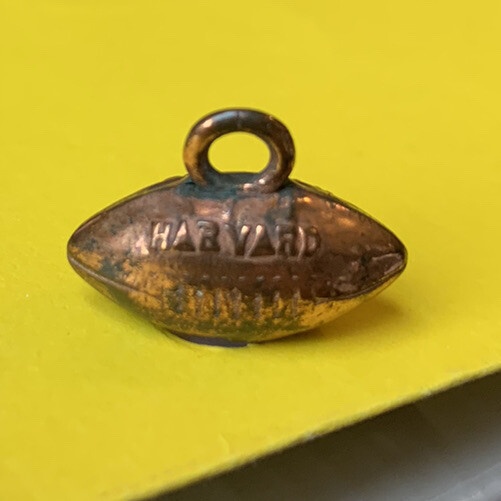 1950 Harvard Crimson mini football NCAA Vintage gumball necklace ...