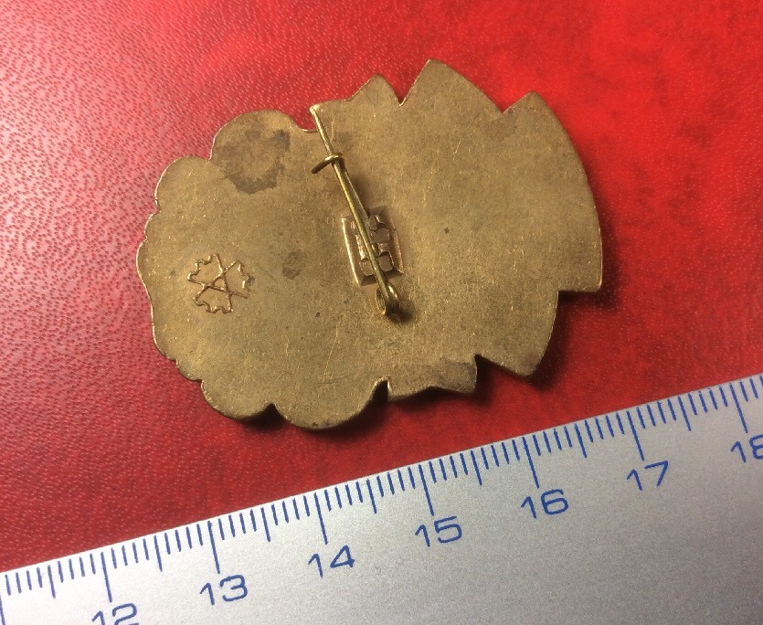 Pin Brooch Cockade 50th Anniversary Of The Libération Of UKRAINE. | eBay