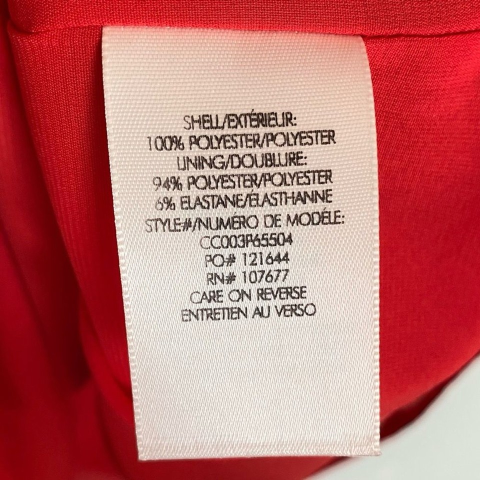 Alice + Olivia Ira Wildflower Poppy Mini Dress Red Floral Size 4 | eBay