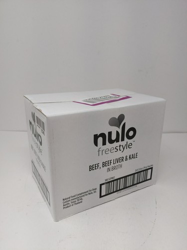Nulo Freestyle Beef Beef Liver & Kale in Broth Real Meat Dog Food 24 Ct ...