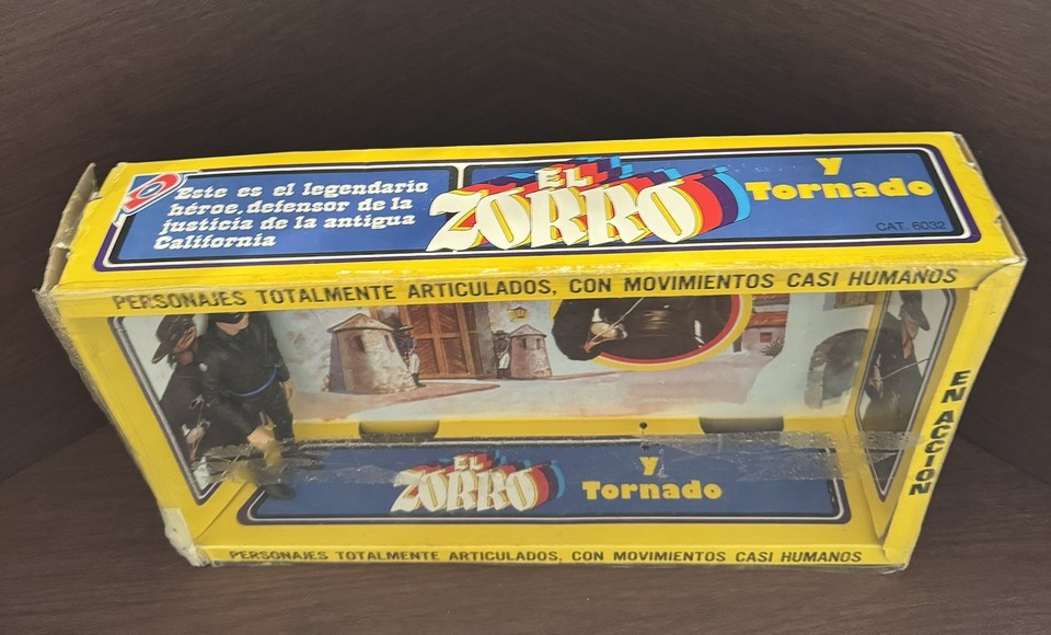 RARE! Vintage Marx Style Mexican Linea JD Zorro and Tornado 7 1/2 ...