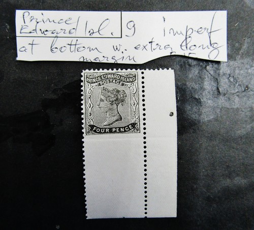 nystamps Canada Prince Edward Island Stamp # 9 Mint OG NH Paid $300 ...