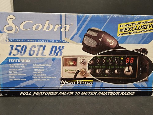 Cobra 150 GTL DX Full Featured AM/FM 10 Meter Amateur Radio | eBay