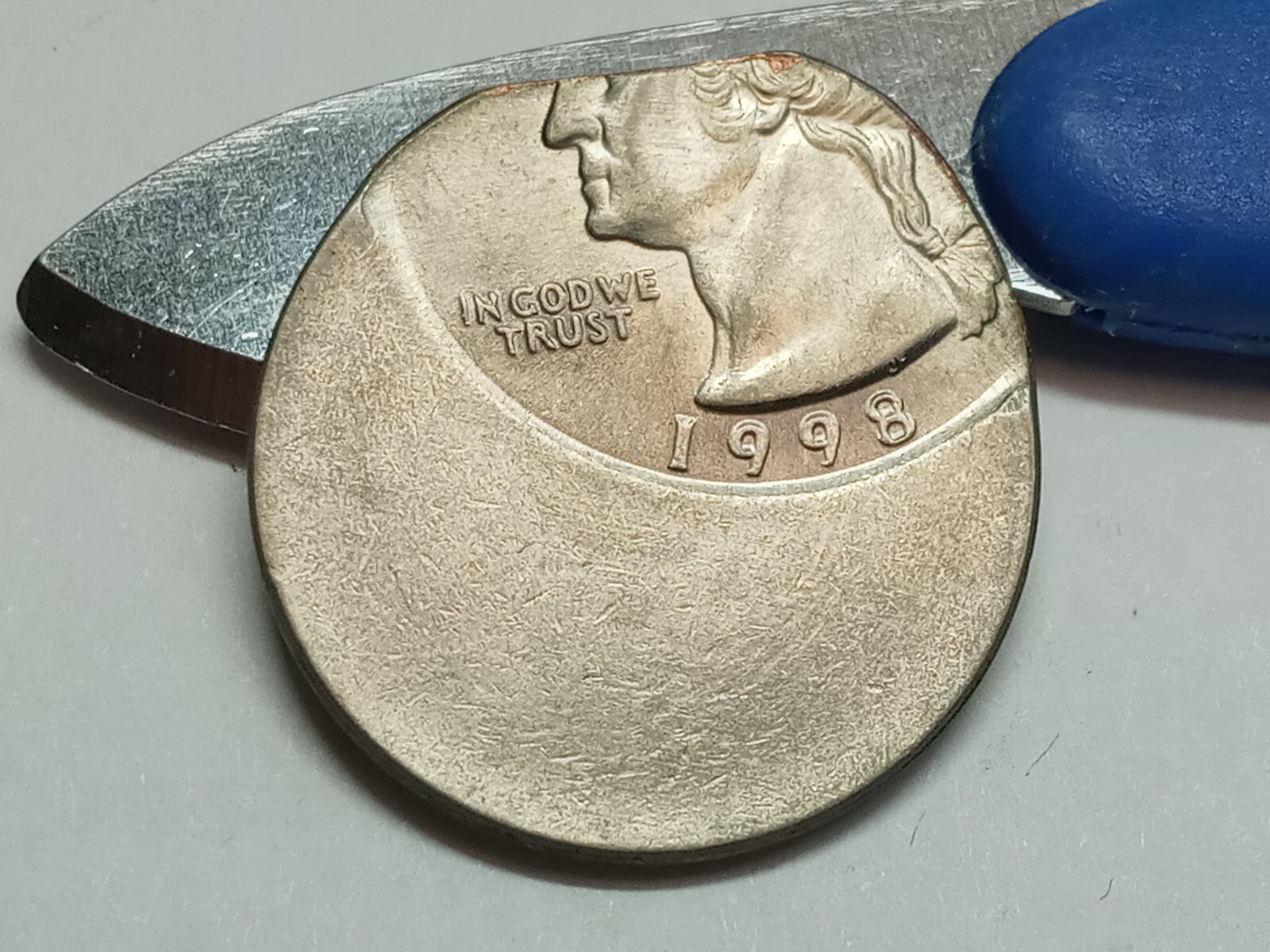 1998 OFF CENTER CLIPPED Washington Quarter 25C Mint Error! | eBay