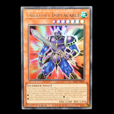 carte YU-GI-OH BLC1-FR016-S Orgoth l'Implacable S | eBay