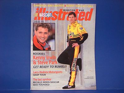 Nascar Winston Cup Illustrated Magazine February 1998 Kim Labonte M5527 ...