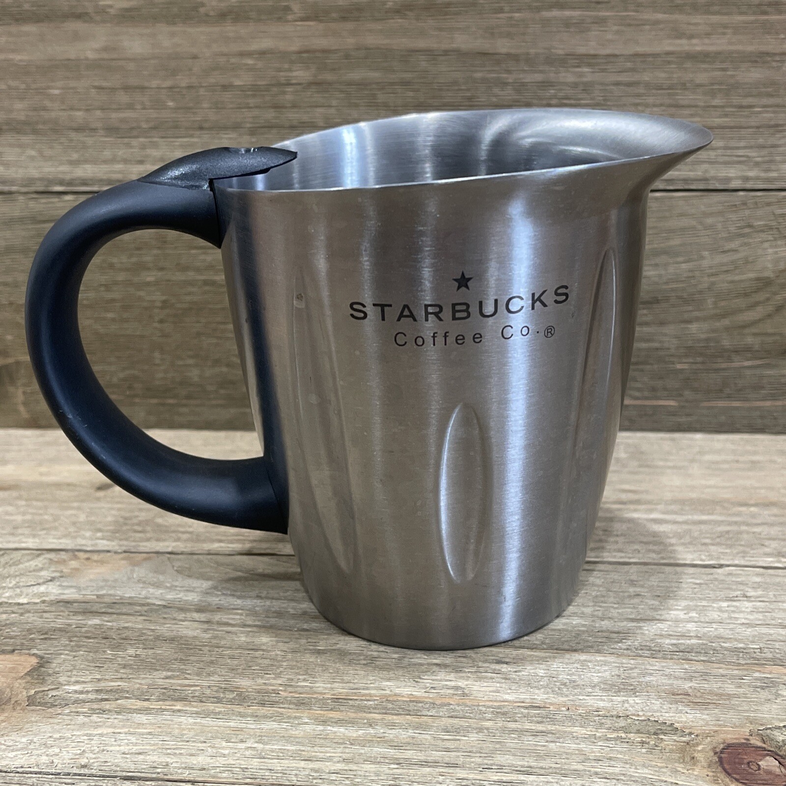 Vintage Starbucks Coffee Milk Steamer Pitcher Stainless | eBay