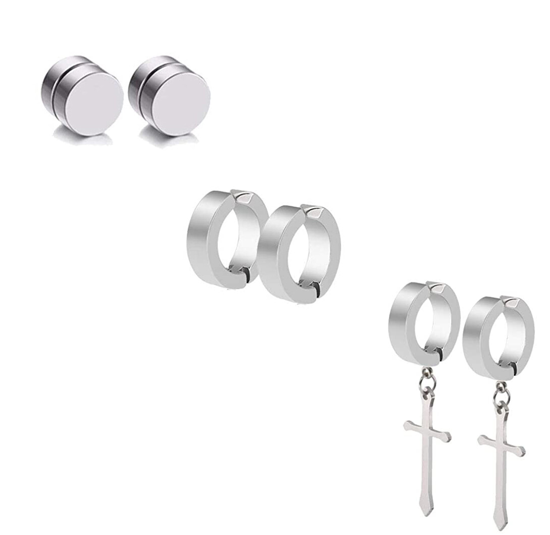 Magnetic Hoop Earrings For Men