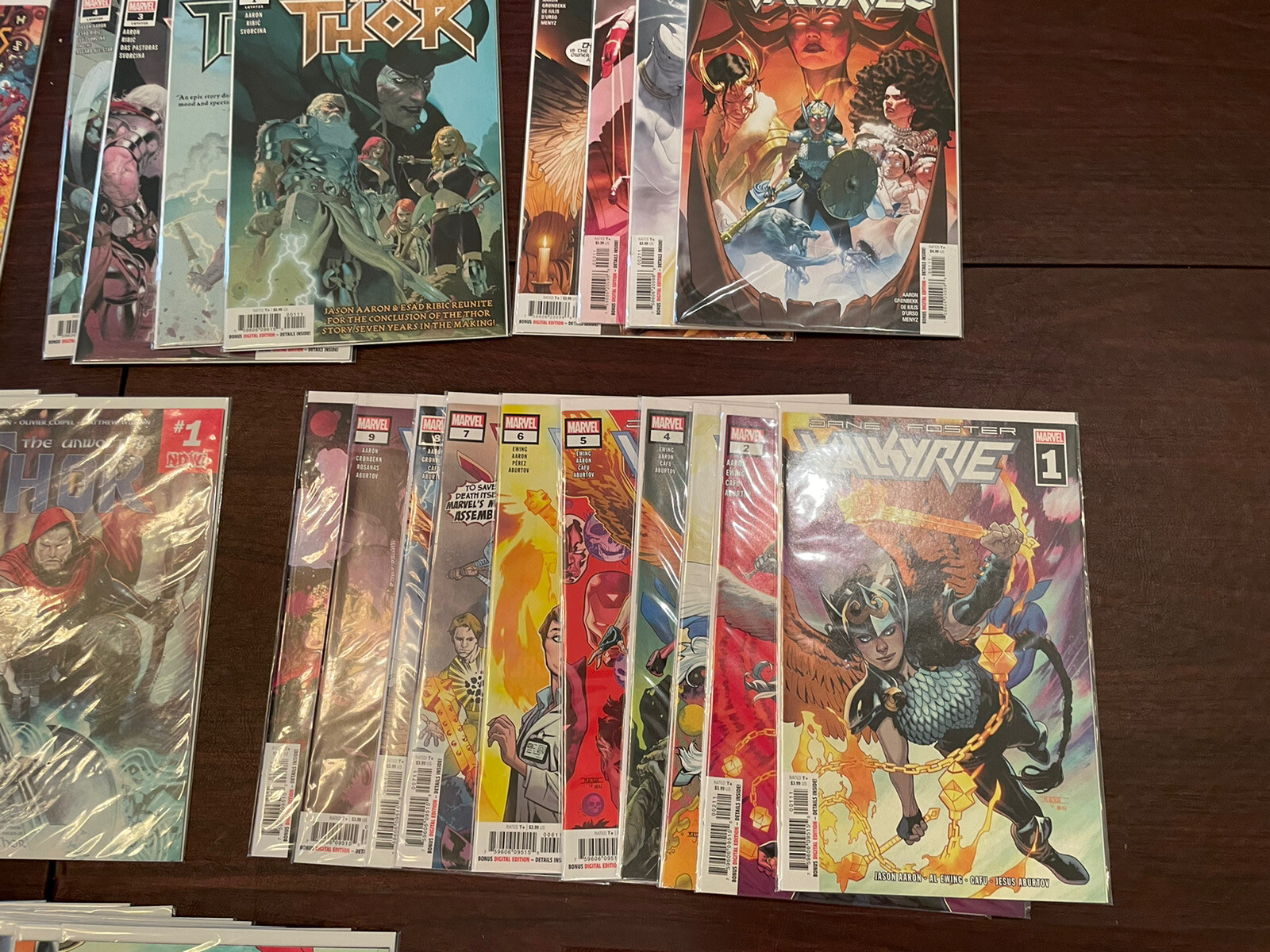 JASON AARON + CATES COMPLETE THOR RUN GORR NECRO SWORD JANE FOSTER ...
