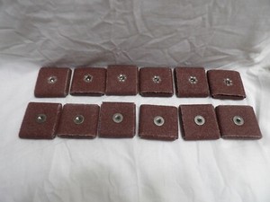 Sanding Square Pad 2" x 2" x 1/2" 20 Grit (Qty of 12) | eBay