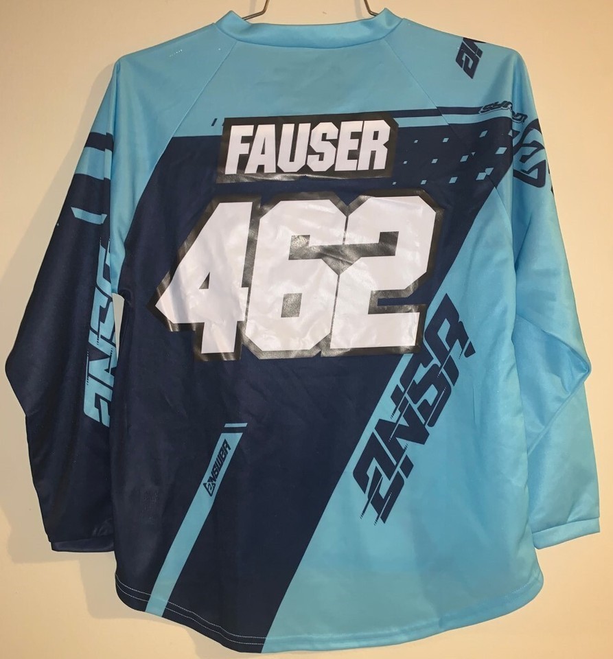 ANSR Answer Racing Syncron Race Team Surplus Jersey Blue YOUTH Large ...