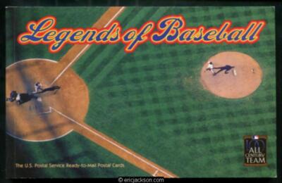 UX337-356a Legends of Baseball Book, set of 20, mint, VF | eBay