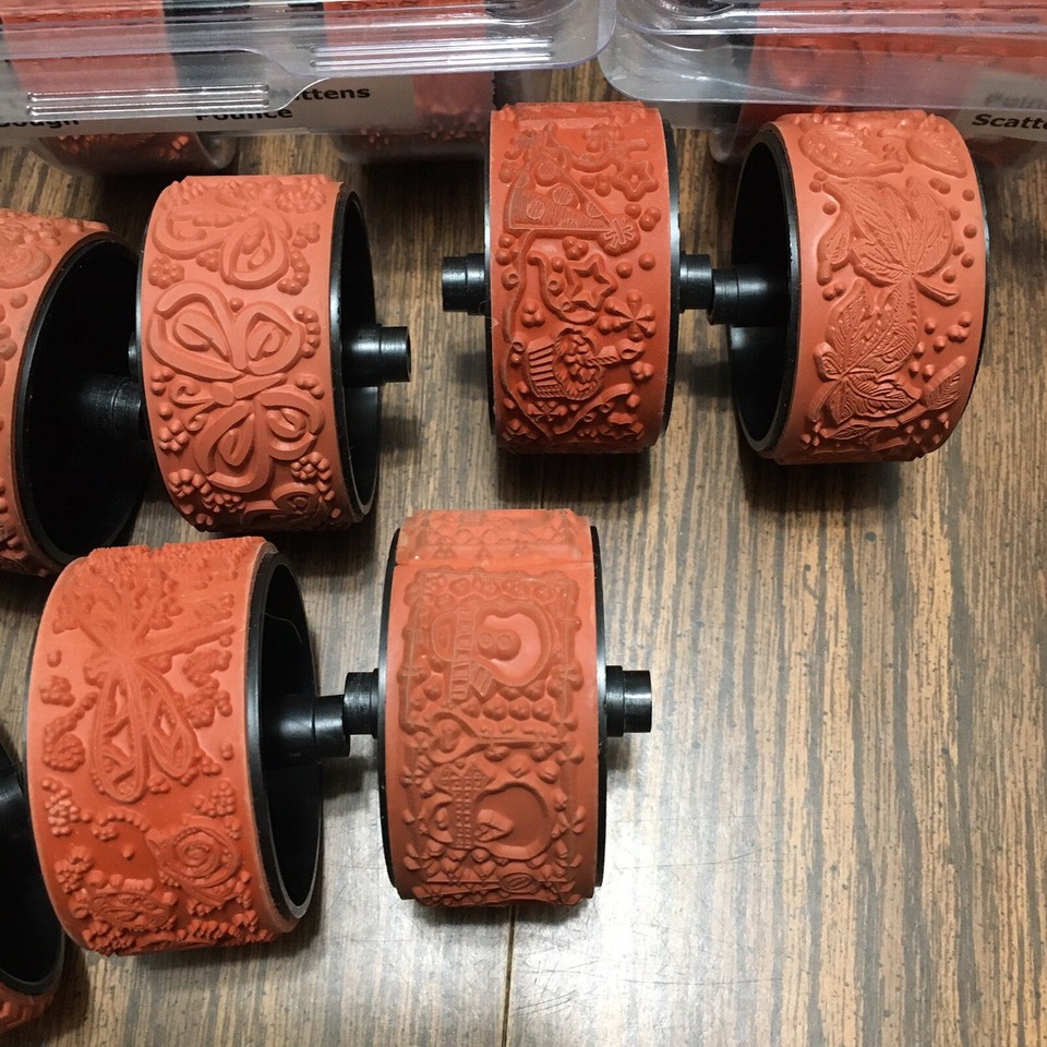 Stampin Up Stampin Around Wheel Stamps 1”-2" Wide Roller Stamps Large ...