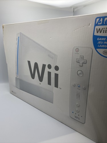 Nintendo White Wii Sports Console System In Box Bundle With Manuals ...