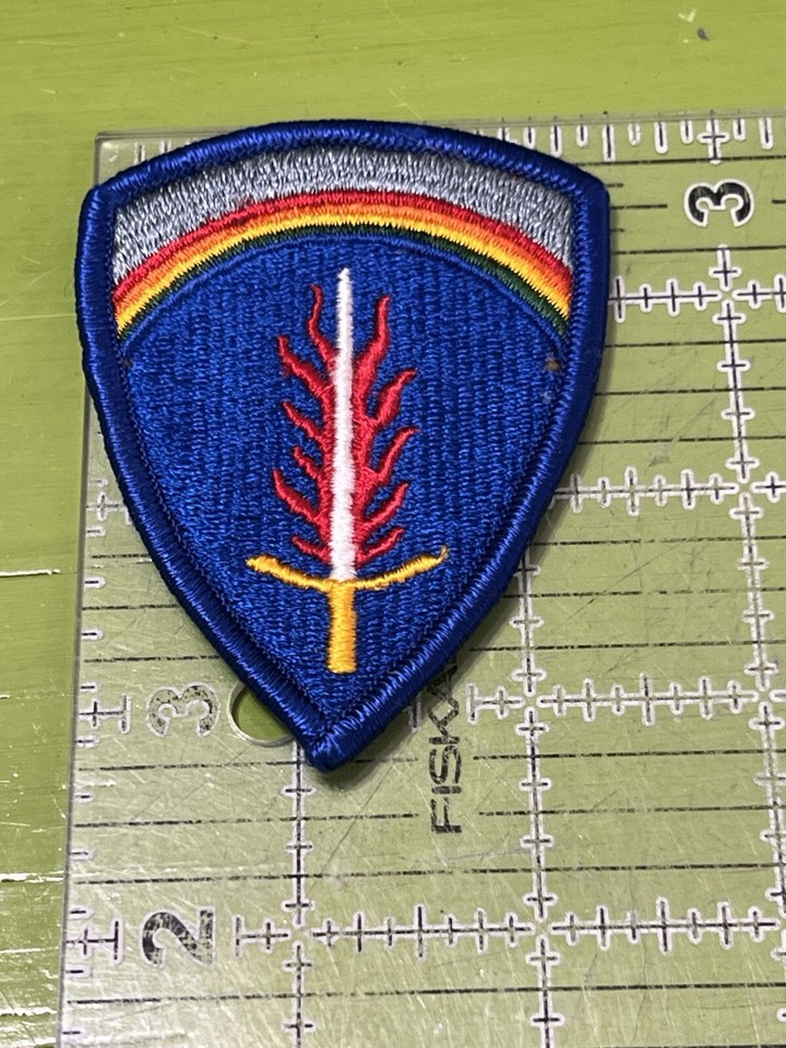 US Army in Europe "Flaming Sword of Freedom" Patch Rainbow | eBay