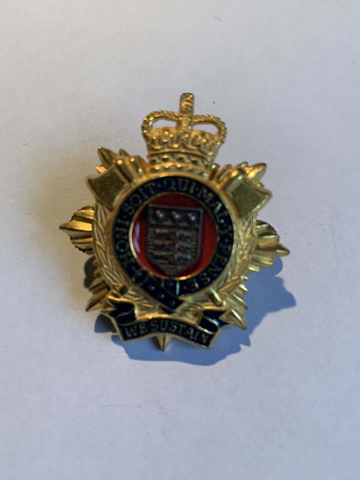 RLC Officers Metal Cap Badges | eBay UK