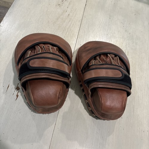 The MVP Modest Vintage Player Focus Pads Pro Brown Leather Mitts~NEW | eBay