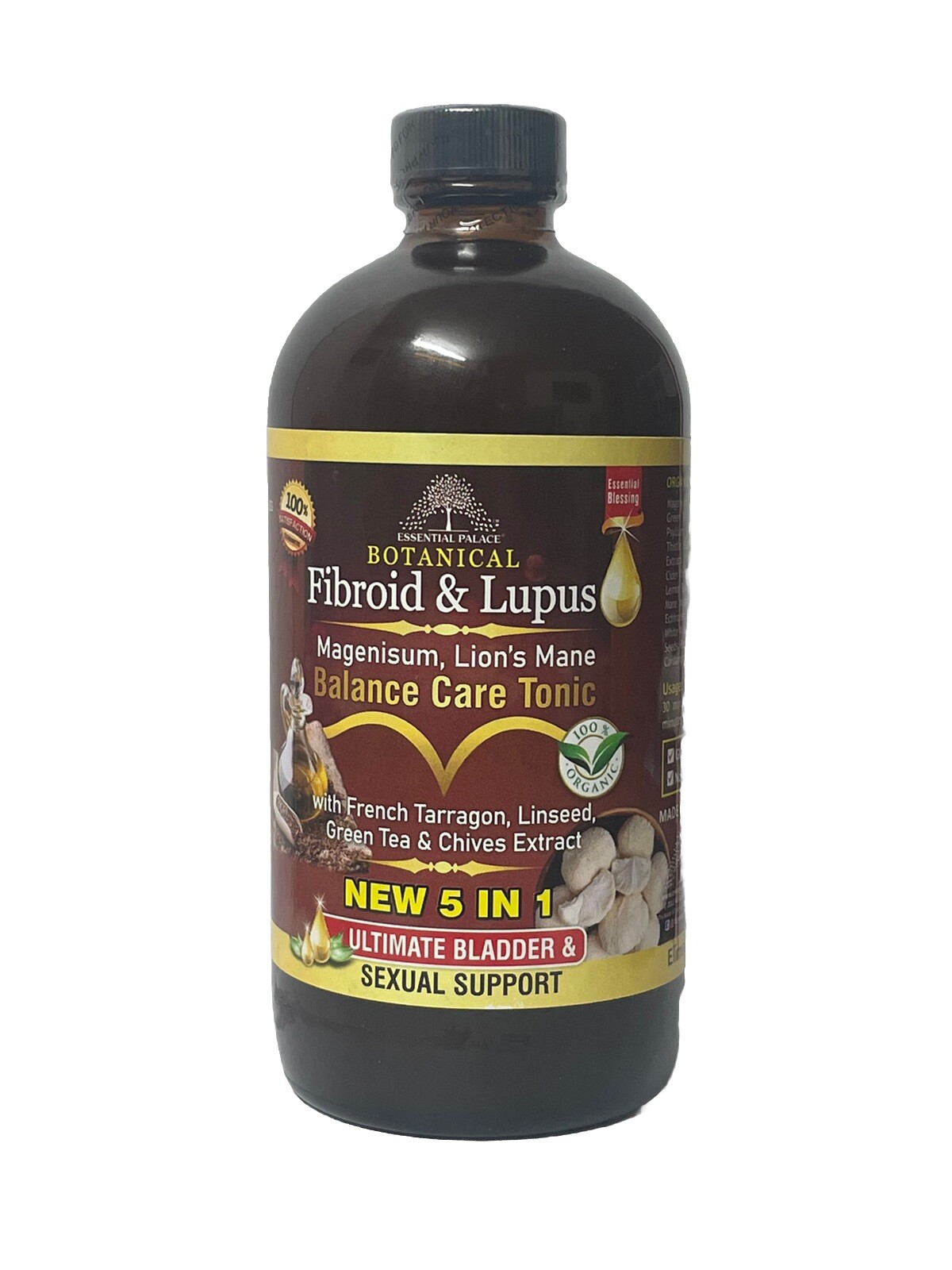 Fibroid & Lupus Botanical Balance Care Tonic By Essential Palace 5 in 1 ...